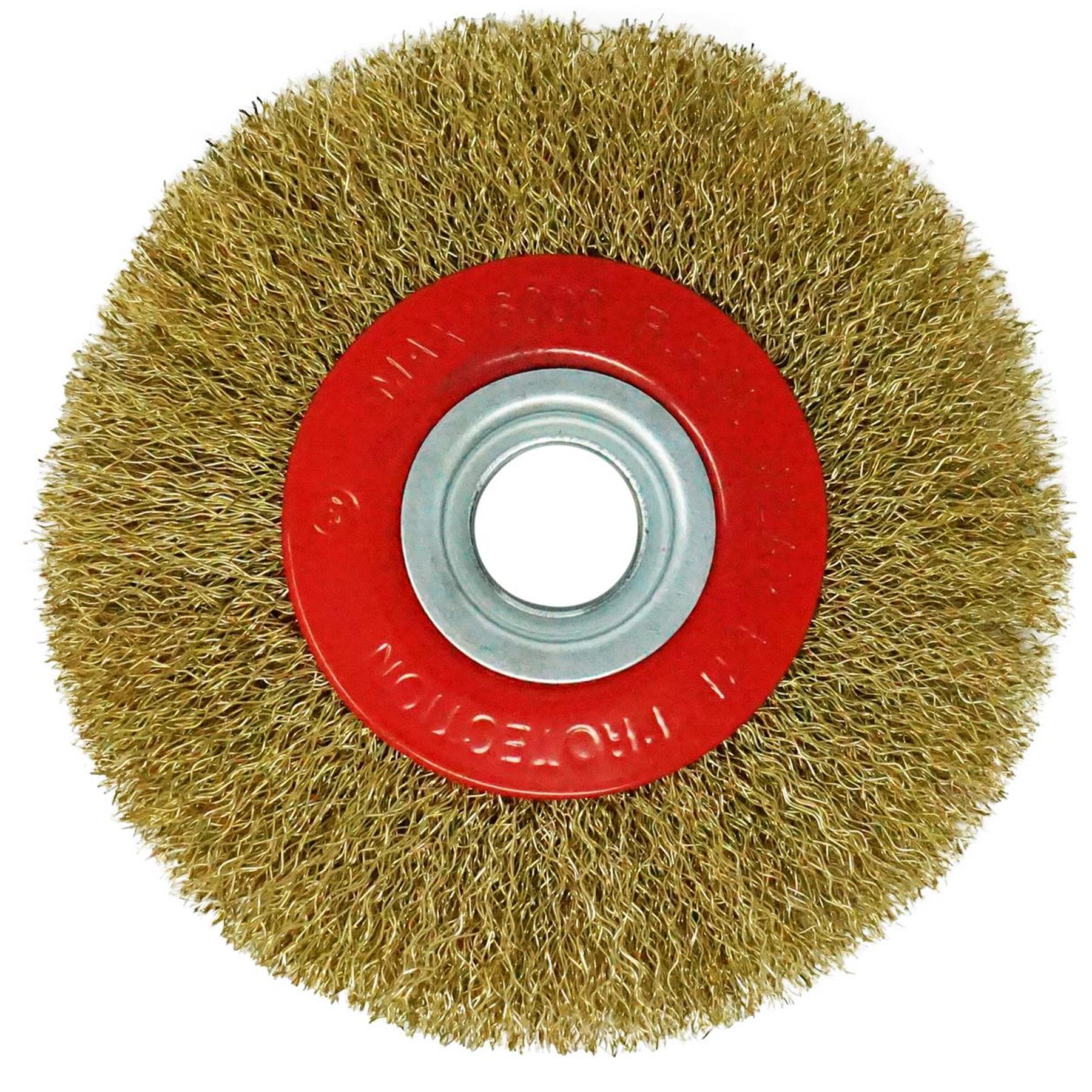 Bench Grinder Wire Wheel 150mm 6" Cleaning Polishing – Dapetz