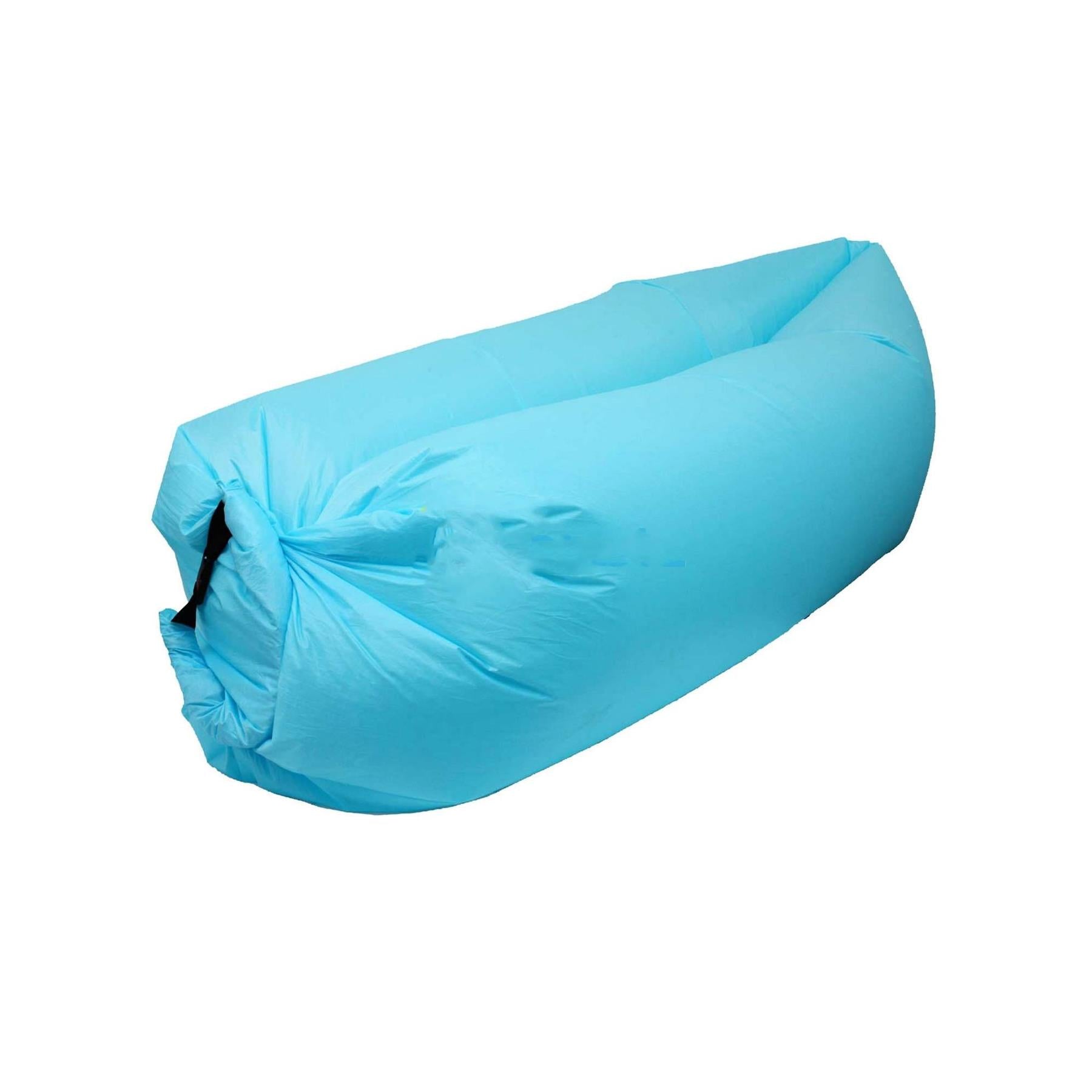 Inflatable Blow Up Lounger Outdoor Chair Bed Travel Sofa Sack Hangout ...