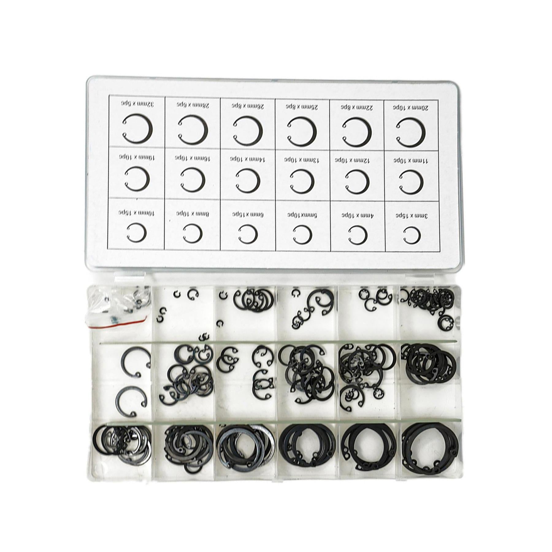 Internal Circlip Set - 180Pc Assorted Retaining Cir Clips – Dapetz